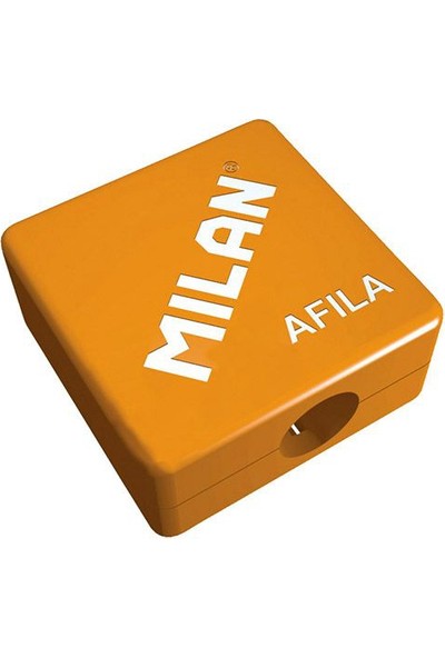 Milan Afila Plastik Hazneli Renkli Kalemtraş Milan Afila Plastik Hazneli Renkli Kalemtraş