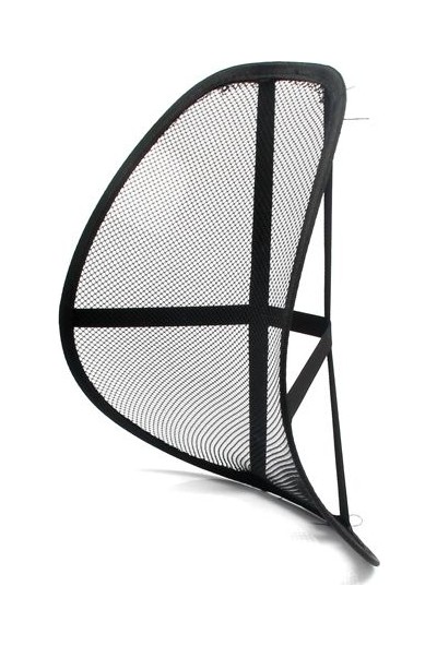 Modacar Ergonomik Bel Yastığı Fileli Hava Akışlı - Siyah Modacar Ergonomik Bel Yastığı Fileli Hava Akışlı - Siyah