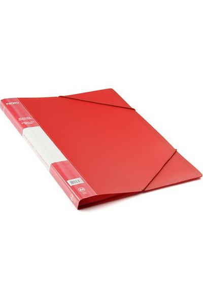 Noki A4 Sunum Dosyası 30 Yaprak Renk - Kırmızı Noki A4 Sunum Dosyası 30 Yaprak Renk - Kırmızı