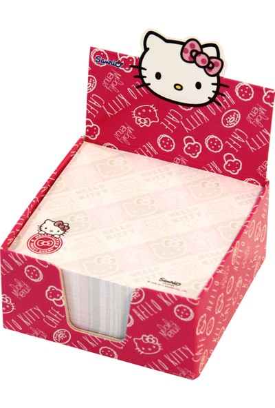 Notix Hello Kitty Küp Notluk 400 Yaprak 80 x 80 Not Kağıtları Notix Hello Kitty Küp Notluk 400 Yaprak 80 x 80 Not Kağıtları