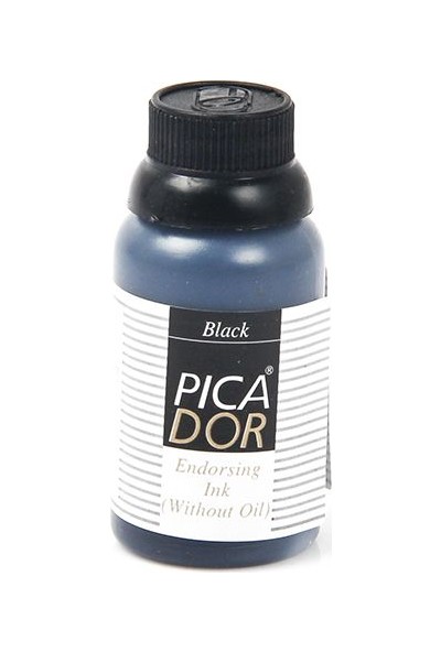 Picador Istampa Mürekkebi 30 cc Renk - Siyah