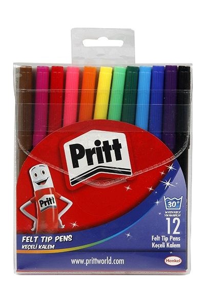 Pritt Keçeli Kalem 12'li Pritt Keçeli Kalem 12'li