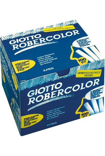 Robercolor Giotto Beyaz Tebeşir 100'lü Robercolor Giotto Beyaz Tebeşir 100'lü