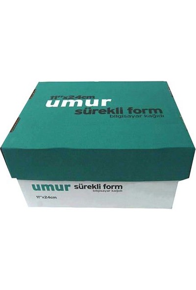 Umur Sürekli Form 11 x 24 Cm 2 Nüsha Düz 1000'li Paket Umur Sürekli Form 11 x 24 Cm 2 Nüsha Düz 1000'li Paket