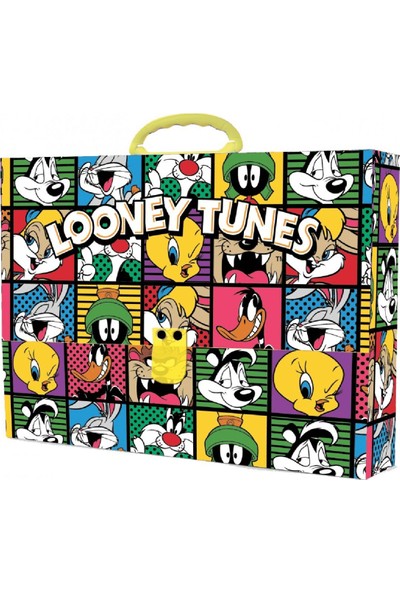 My Note Looney Tunes Desenli Saplı Kutu Dosya