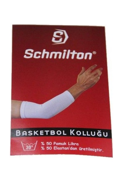 Schmilton Likralı Basketbol Kolluğu Kırmızı