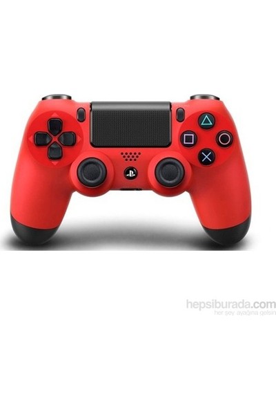 Sony PS4 Kablosuz Dualshock Kırmızı Renk Oyun Kolu Teşhir