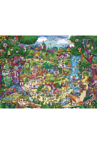 Heye 1500 Parça Wonderwoods Puzzle (Rita Berman)