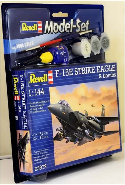 Revell F 15E Strike Eagle Maket Seti 63972 1:144