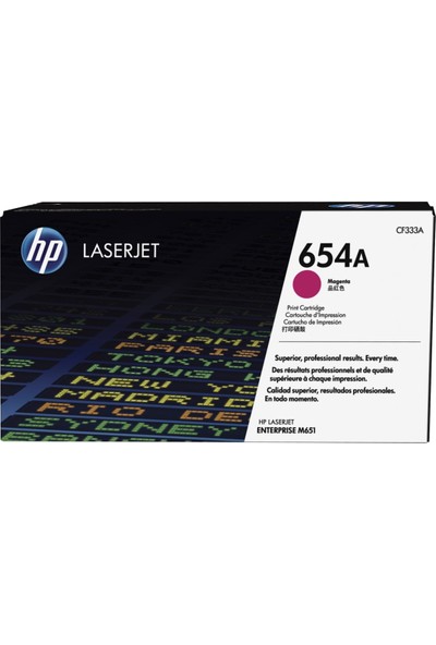 Hp 654A / CF333A / M650 / M651 Kırmızı Orjinal Toner Hp 654A / CF333A / M650 / M651 Kırmızı Orjinal Toner