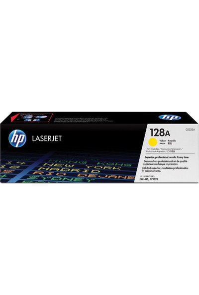Hp 128A / CE322A / CM1415 / CP1525 Sarı Orjinal Toner Hp 128A / CE322A / CM1415 / CP1525 Sarı Orjinal Toner