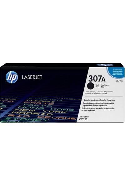 HP 307A / CE740A / CP5220 / CP5225 Siyah Orjinal Toner HP 307A / CE740A / CP5220 / CP5225 Siyah Orjinal Toner