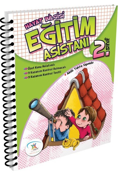 5 Renk Yayınları Spiralli Hayat Bilgisi E.Asistanı 2.Sınıf