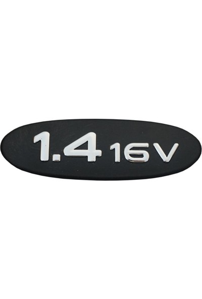 Renault Clio MK2 Kangoo için Siyah 1.4 16V Monogram Amblemi Yazısı 7700438091