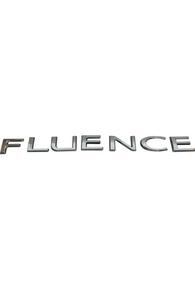 Renault Fluence İçin Arka Fluence Monogram Amblem Yazısı Renault Fluence İçin Arka Fluence Monogram Amblem Yazısı