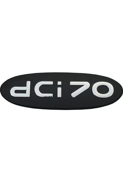 Renault Kangoo 1998-2007 için Siyah dci70 Monogram Amblemi Yazısı 8200120852 Renault Kangoo 1998-2007 için Siyah dci70 Monogram Amblemi Yazısı 8200120852