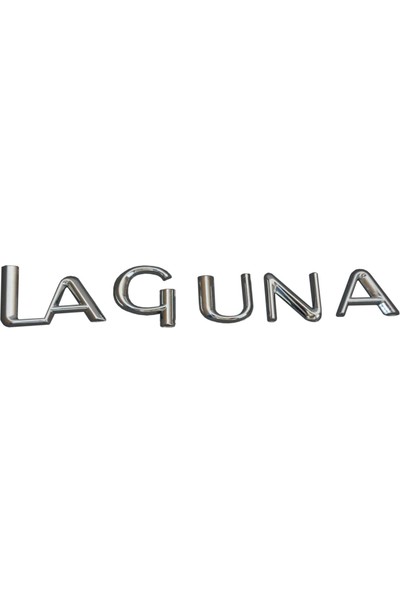 Renault Laguna İçin Krom Laguna Monogram Amblem Yazısı 7700827605 Renault Laguna İçin Krom Laguna Monogram Amblem Yazısı 7700827605