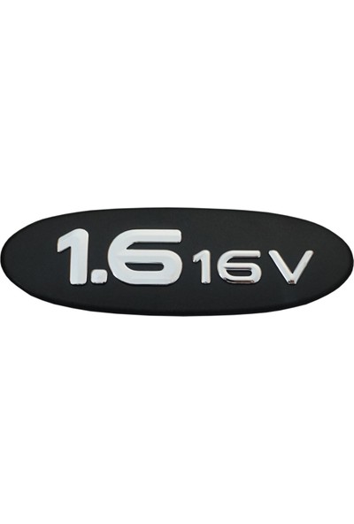Renault Megane MK1 1995-2002 Scenic 1996-1999 için Siyah 1.6 16V Monogram Amblemi Yazısı 7700432873 Renault Megane MK1 1995-2002 Scenic 1996-1999 için Siyah 1.6 16V Monogram Amblemi Yazısı 7700432873