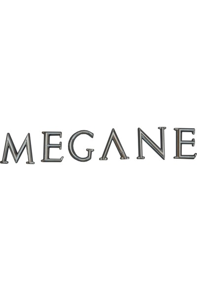 Renault Megane MK2 İçin Arka Megane Monogram Amblem Yazısı 8200073444 Renault Megane MK2 İçin Arka Megane Monogram Amblem Yazısı 8200073444