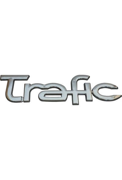 Renault Trafic İçin Krom Trafic Monogram Amblem Yazısı 8200112599 Renault Trafic İçin Krom Trafic Monogram Amblem Yazısı 8200112599