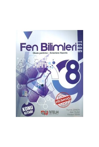 Nitelik Yayınları 8. Sınıf Teog Fen Bilimleri Konu Kitabı