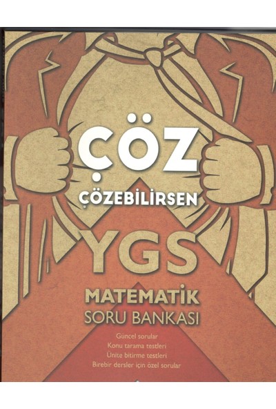 Köşegen Yayınları Ygs Matematik Soru Bankası Çöz Çözebilirsen