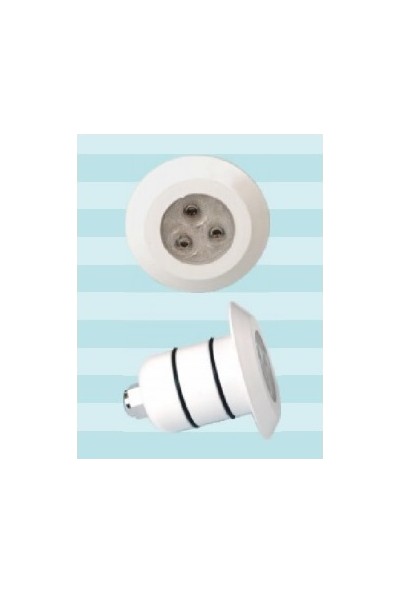 Poolline Boru Tip 12V 3.5W Plastik Power Led Beyaz Havuz Lambası Poolline Boru Tip 12V 3.5W Plastik Power Led Beyaz Havuz Lambası