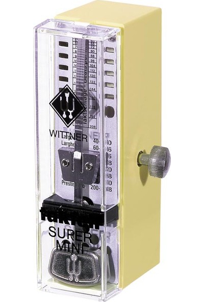 Metronom Mekanik Süper Mini Beyaz 882051 Metronom Mekanik Süper Mini Beyaz 882051