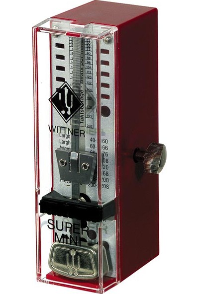 Metronom Mekanik Süper Mini Bordo 884051 Metronom Mekanik Süper Mini Bordo 884051