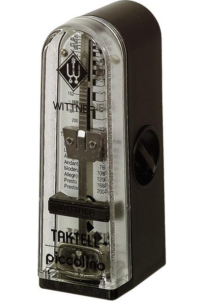 Wittner Taktell Piccolino Metronom - Siyah Wittner Taktell Piccolino Metronom - Siyah