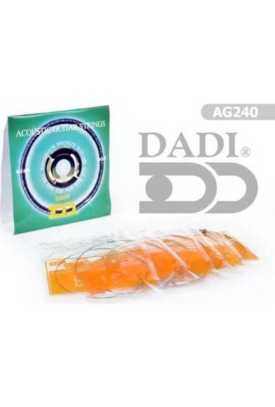 Dadi AG240 Akustik Gitar Teli Dadi AG240 Akustik Gitar Teli