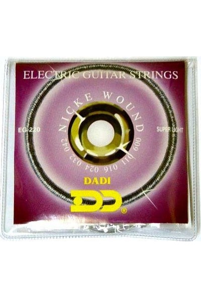 Dadi Elektro Gitar Teli Takım EG220 Dadi Elektro Gitar Teli Takım EG220
