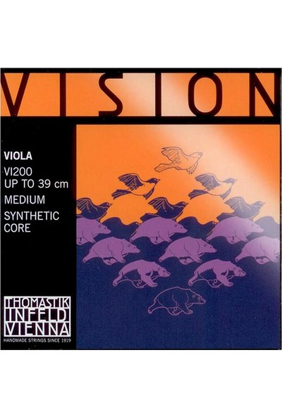 Thomastik Infeld VI200 Vision Viyola Teli Thomastik Infeld VI200 Vision Viyola Teli