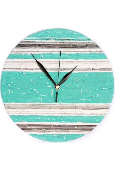 Markakanvas Ahşap Yuvarlak Duvar Saati Markakanvas Ahşap Yuvarlak Duvar Saati
