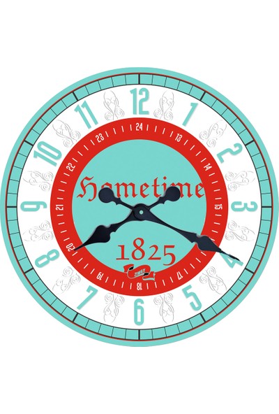 Markakanvas Ahşap Yuvarlak Duvar Saati Markakanvas Ahşap Yuvarlak Duvar Saati