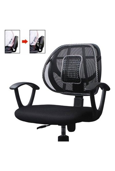 Konformatik Masajlı Terletmez Fileli Bel Yastığı 200003 Konformatik Masajlı Terletmez Fileli Bel Yastığı 200003