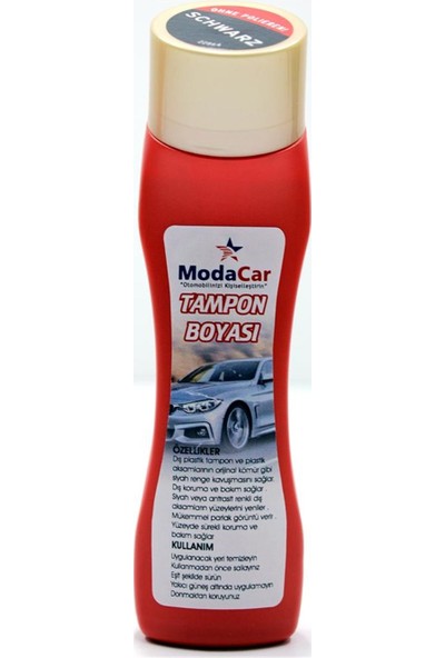 Modacar 6Lı Paket Germany Tampon Boyası Kömür Siyahı 103421