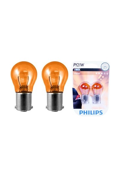 Philips Naturel Amber 93 Tip Stop/Sinyal Ampülü 85B12496