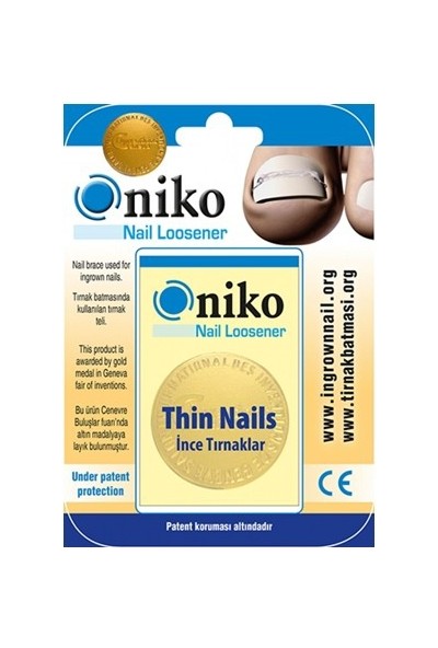 Oniko Tırnak Gevşetici Tel (İnce Tırnaklar İçin) Oniko Tırnak Gevşetici Tel (İnce Tırnaklar İçin)