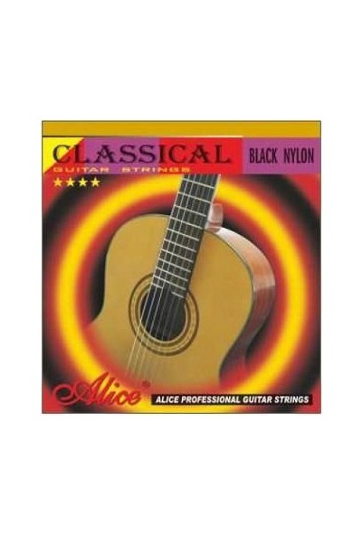Alice A105-Bk Klasik Gitar Takım Tel
