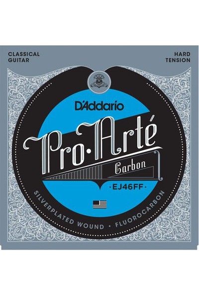D'Addario EJ46FF Pro-Arte Carbon Hard Tension Klasik Gitar Teli D'Addario EJ46FF Pro-Arte Carbon Hard Tension Klasik Gitar Teli