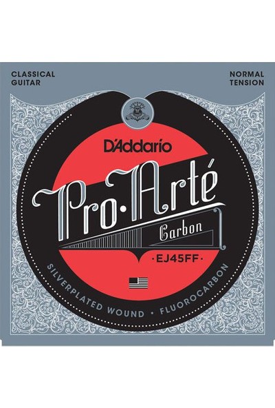 D'Addario EJ45FF Pro-Arte Carbon Normal Tension Klasik Gitar Teli D'Addario EJ45FF Pro-Arte Carbon Normal Tension Klasik Gitar Teli