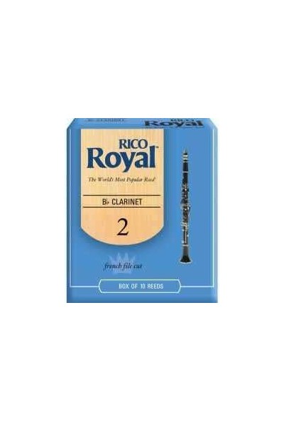 Rico Royal D'Addario Woodwinds Royal Rcb1020 Sib Klarnet Kamışı No:2 Rico Royal D'Addario Woodwinds Royal Rcb1020 Sib Klarnet Kamışı No:2