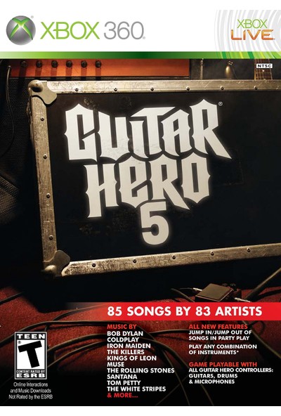 Guitar Hero 5 Xbox 360 Guitar Hero 5 Xbox 360