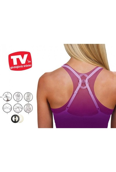 Pratik Sütyen Askısı Düzenleyici Klips Seti Bra Magic 9 lu