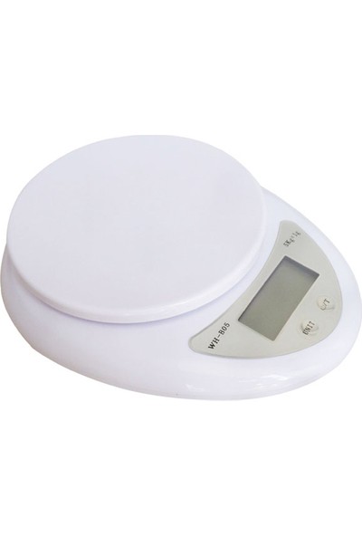 Kama Dijital Hassas Kefeli Mutfak Terazisi 5 Kg 1 Gr