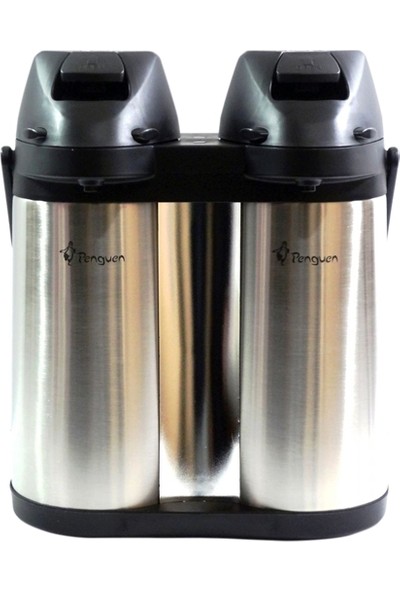 Hiper 1240Xl 2+2 Lt İkili Çelik Termos Hiper 1240Xl 2+2 Lt İkili Çelik Termos