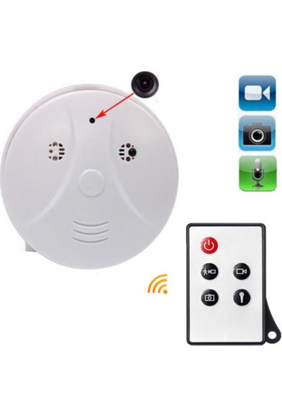 Mytech Duman Dedektör Görünümlü Kamera Mytech Duman Dedektör Görünümlü Kamera
