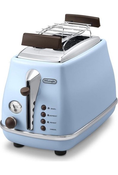 Delonghi CTOV 2103.AZ Icona Vintage Ekmek Kızartma Makinesi Delonghi CTOV 2103.AZ Icona Vintage Ekmek Kızartma Makinesi