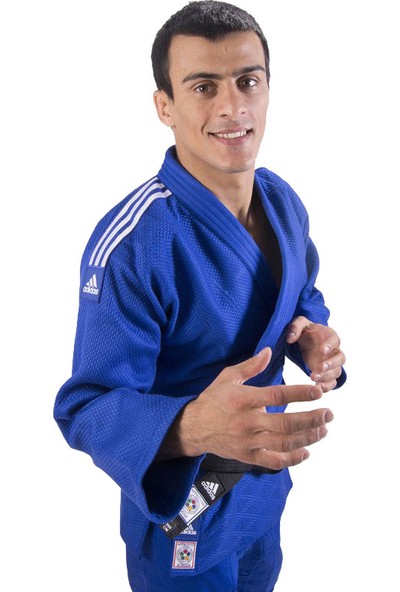 adidas Champion II Judo Müsabaka Elbisesi Mavi